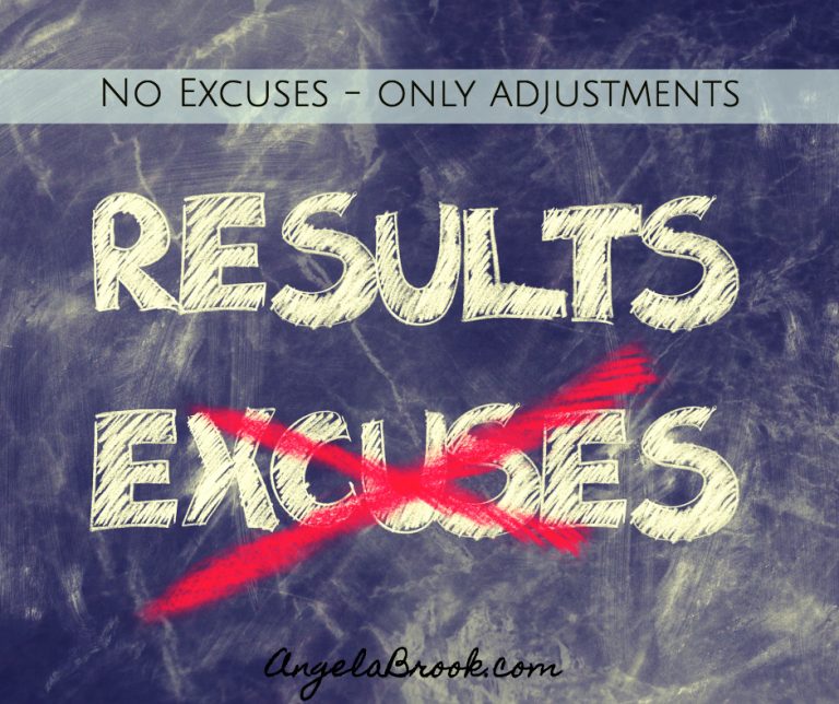 Your excuses will keep you broke - Angela Brook | Authentic Content ...